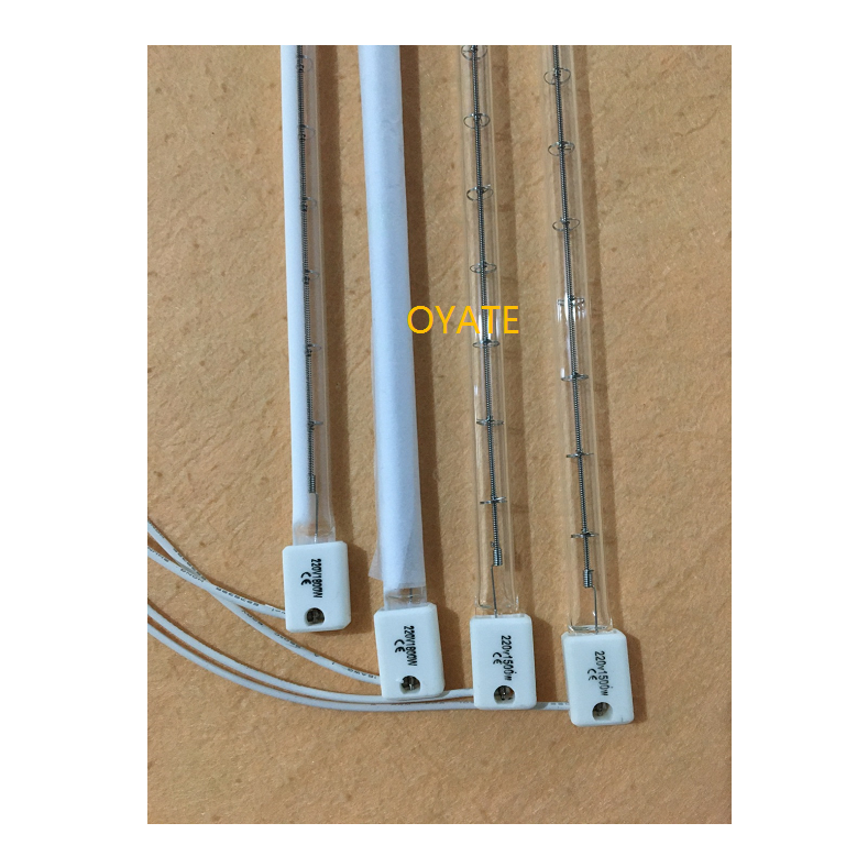 400v 2000w half white Quartz Infrared Halogen Heating Element – OYATE ...